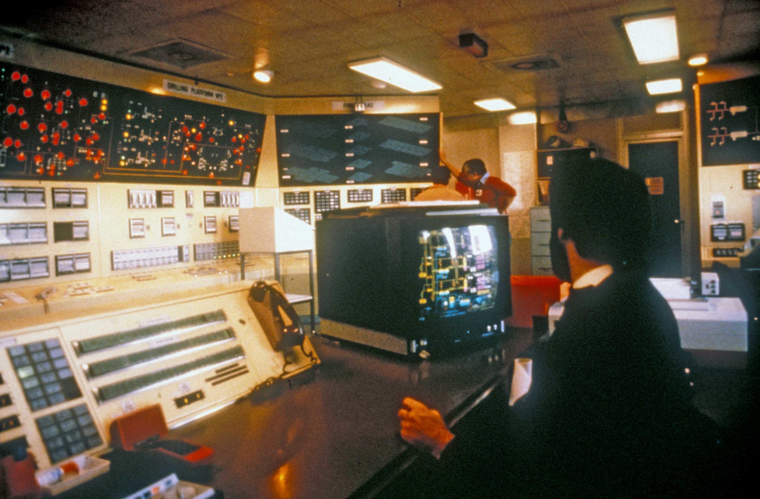 Kontrollrom på QP – Frigg